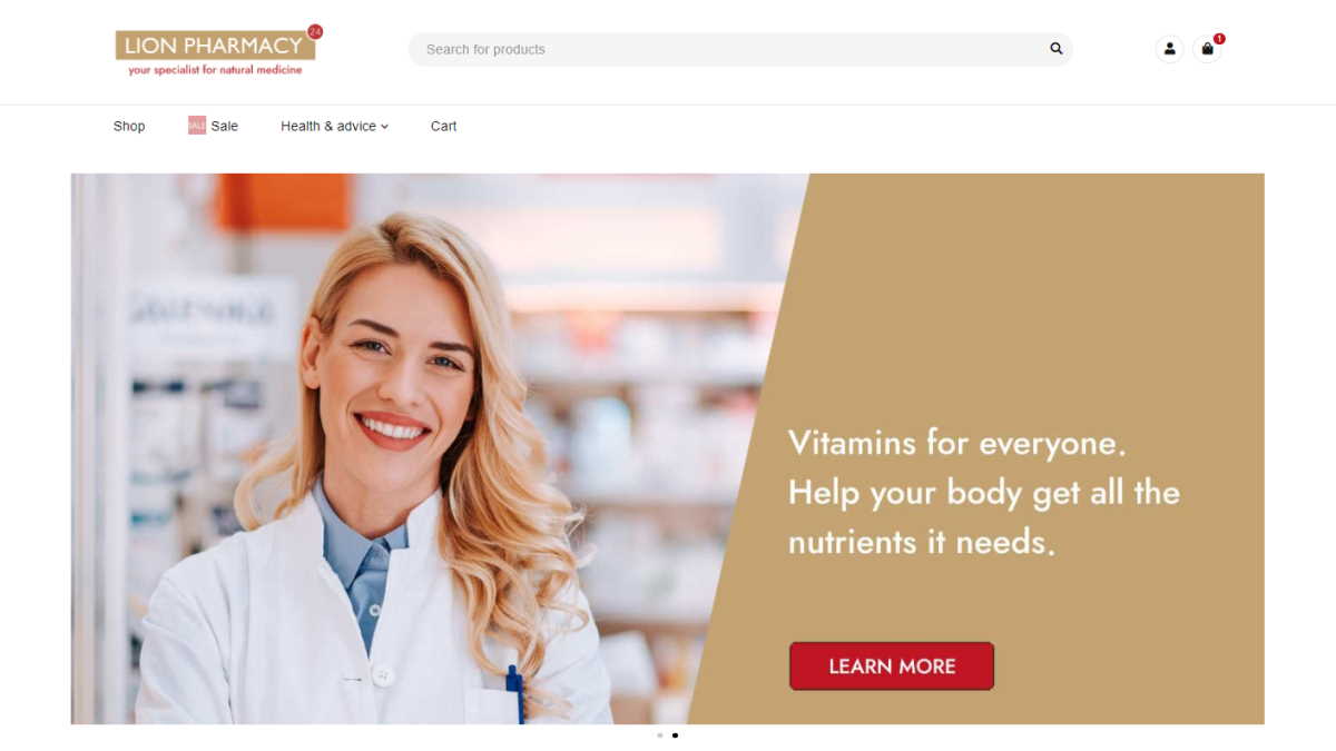 vitOrgan brand and products » learn more Lions Pharmacy